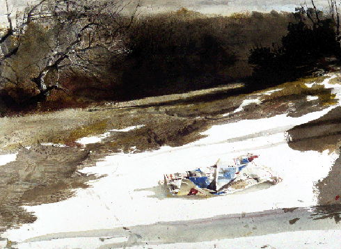 Andrew Wyeth – REBECCA HARP